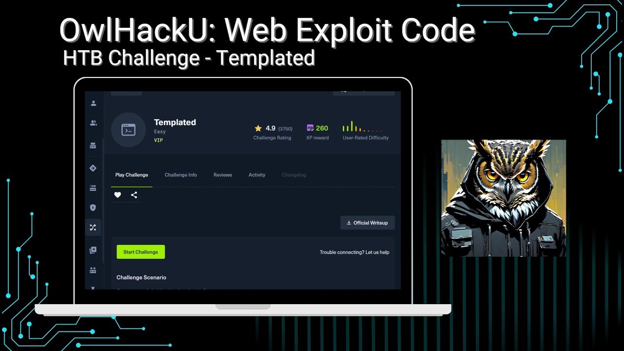 Web Application Exploit Development - Hack The Box Templated Challenge