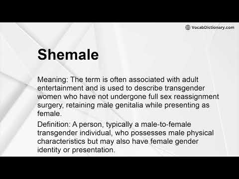 Shemale Meaning