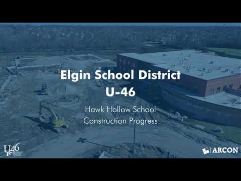 April 2024 Construction Update | Hawk Hollow School | Elgin SD U-46