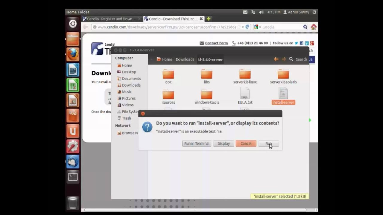 ThinLinc 3.4.0 Server Installation Screencast