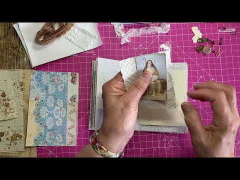Craft with Bella. How to make a Prayer Journal.