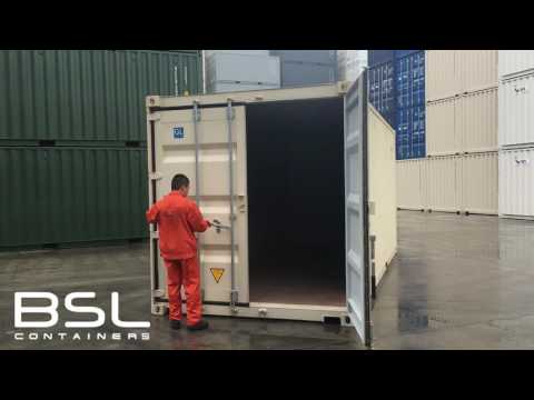 BSL Patented Easy Access Door Both Ends Container – Model 1