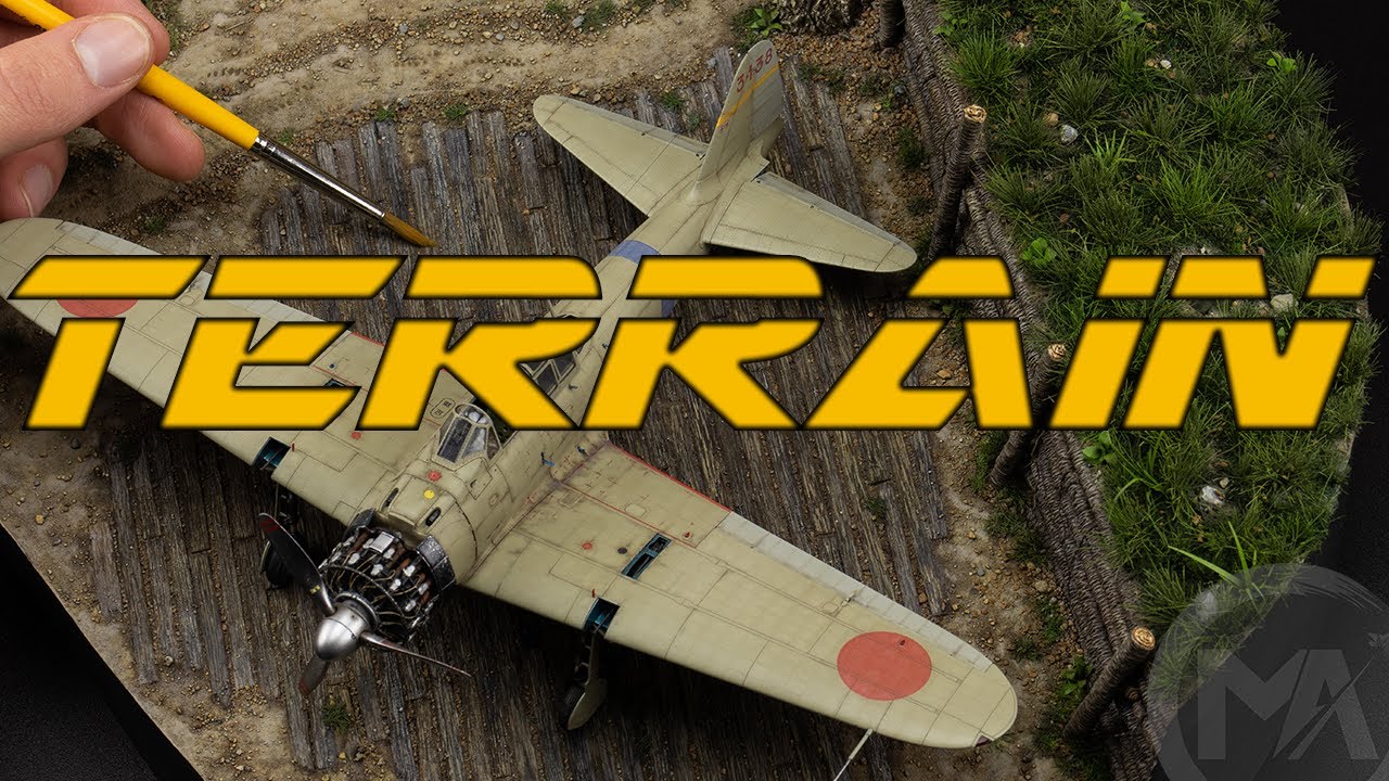 How to Build a REALISTIC 1/48 Scale Jungle Display Base? - Diorama