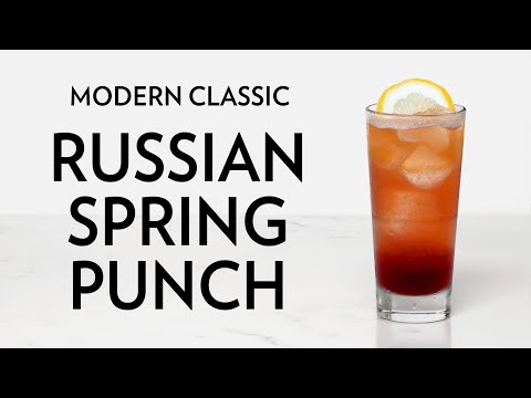 The Russian Spring Punch | Cocktail Explorer
