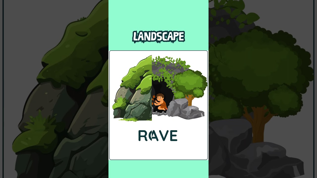 Landscape Flashcards in english | Learn English for Kids