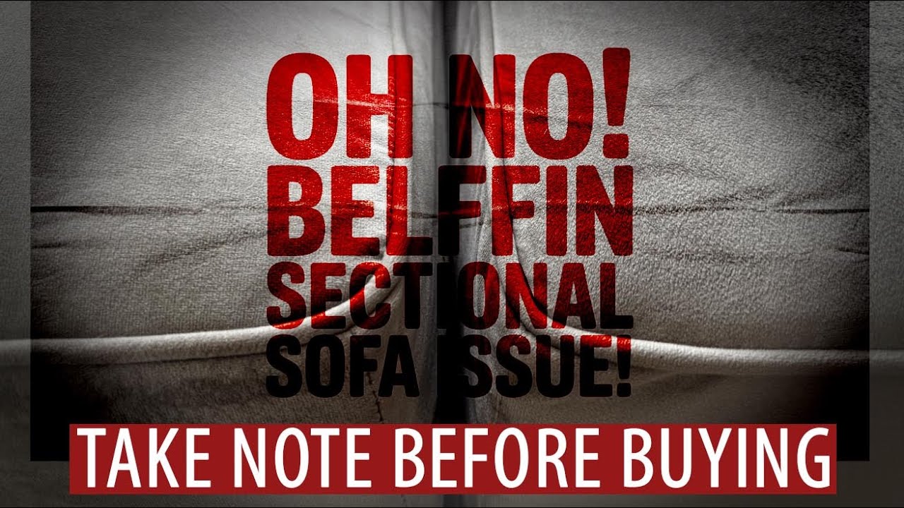 Belffin Sectional Sofa -- IMPORTANT UPDATE!!!