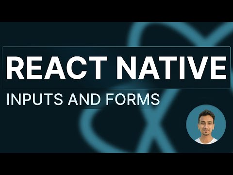 React Native Tutorial - 57 - Inputs and Forms