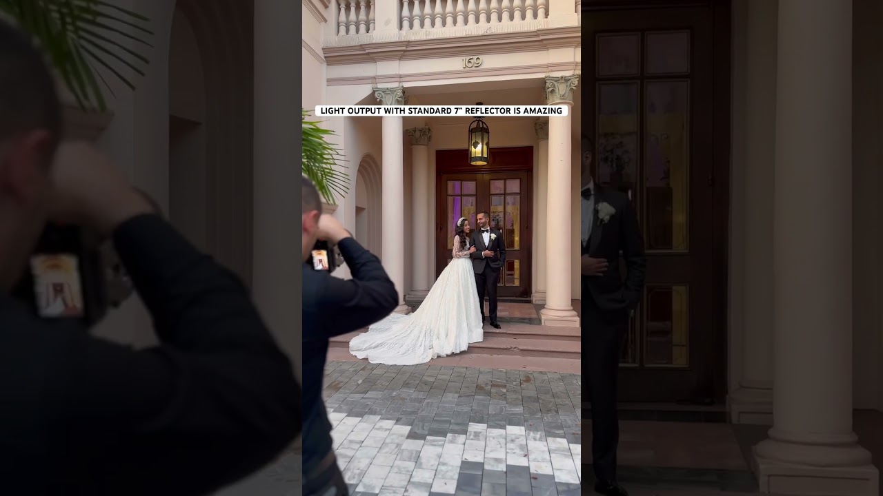 Off camera flash for wedding photography