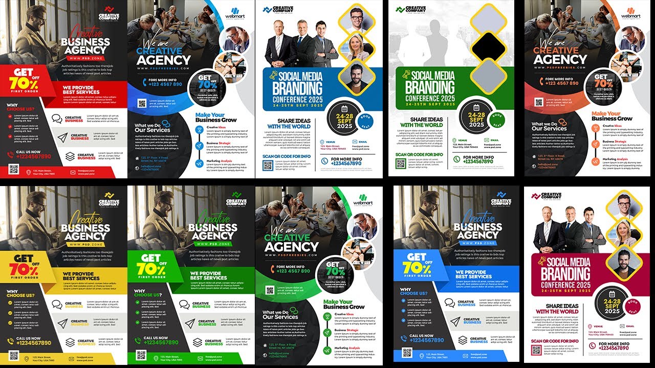 44+ Business Conference and Workshop Flyers Photoshop Tutorial Part 1