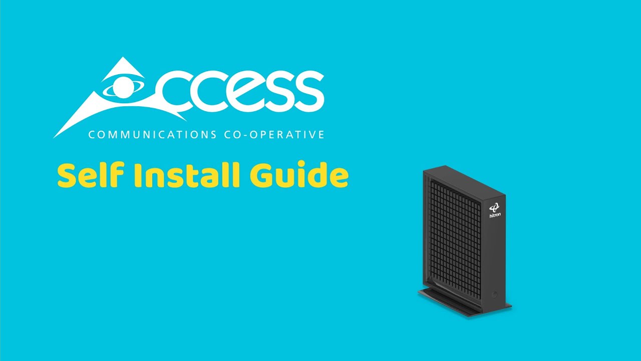How to Self-Install Access Internet Modem