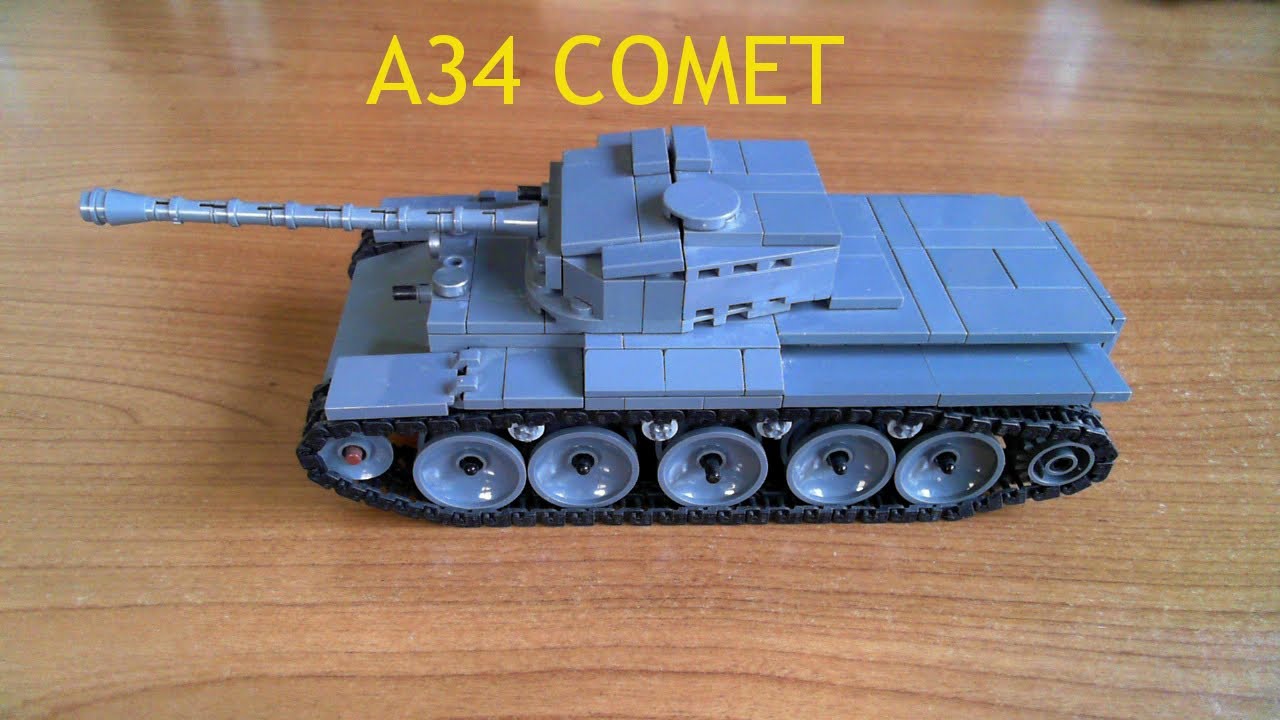 Lego A34 Comet Tank (HD)