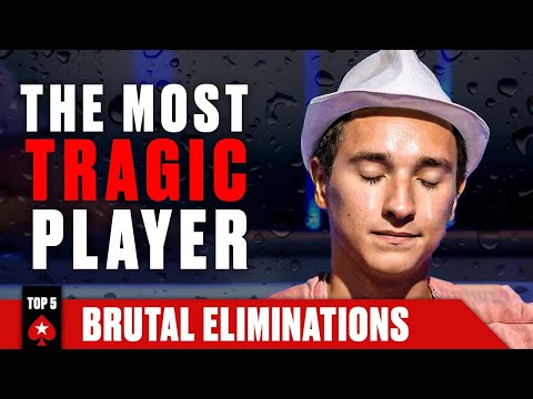 TOP 5 MOST BRUTAL ELIMINATIONS THAT WILL MAKE YOU SICK ♠️ PokerStars
