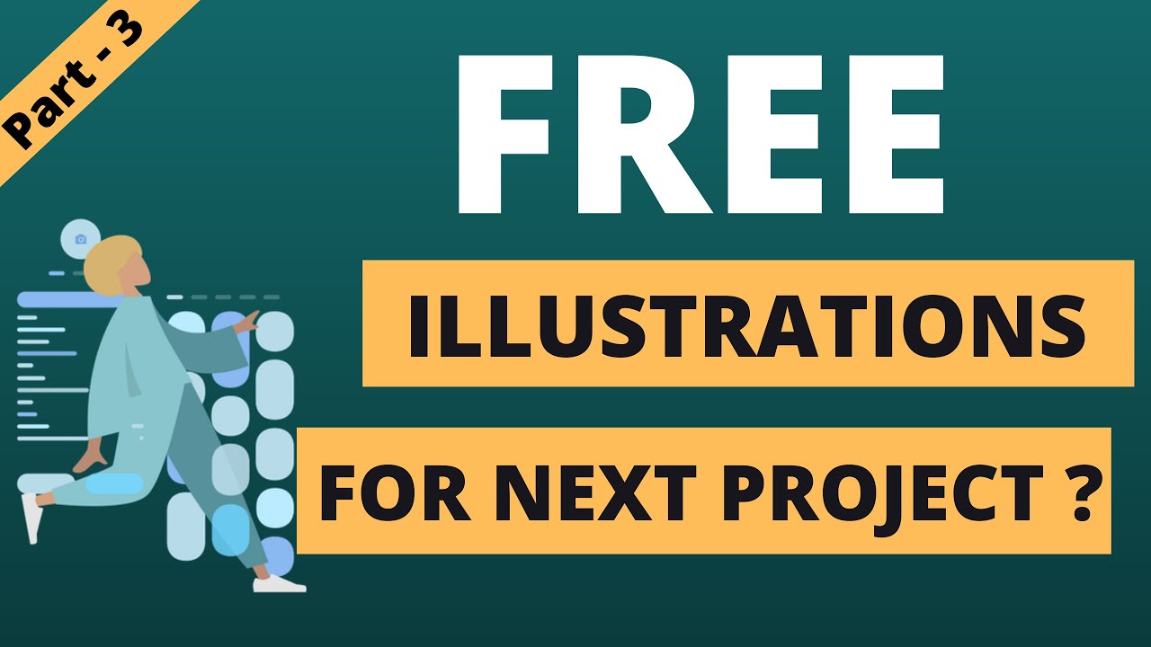 Free illustrations for your Next Project? (Part -3 )  | Where to Download Free illustrations Design