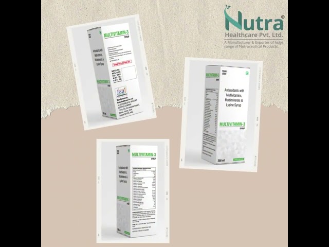 Multivitamin Syrup - PROTECH 12- MULTIVITAMIN SYRUP Service Provider ...