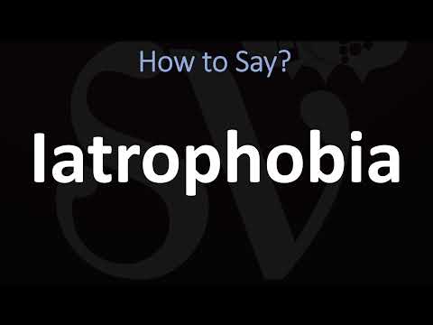 How to Pronounce Iatrophobia? (CORRECTLY)