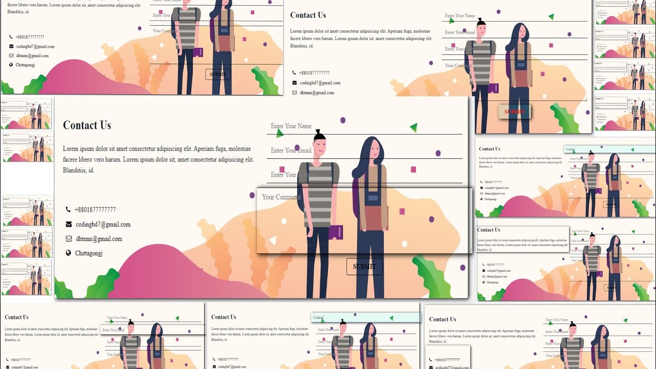 Comment-box 2021 । html, css, bootstrap। How to create responsive comment box by html css bootstrap.