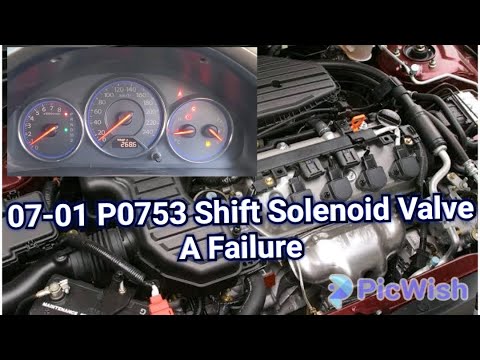 07-01 P0753 Shift Solenoid Valve A Failure