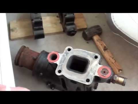 Mercruiser 4.3 V6 dry joint gasket preparation