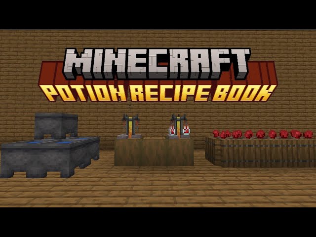 Potion Recipe Book Minecraft Data Pack