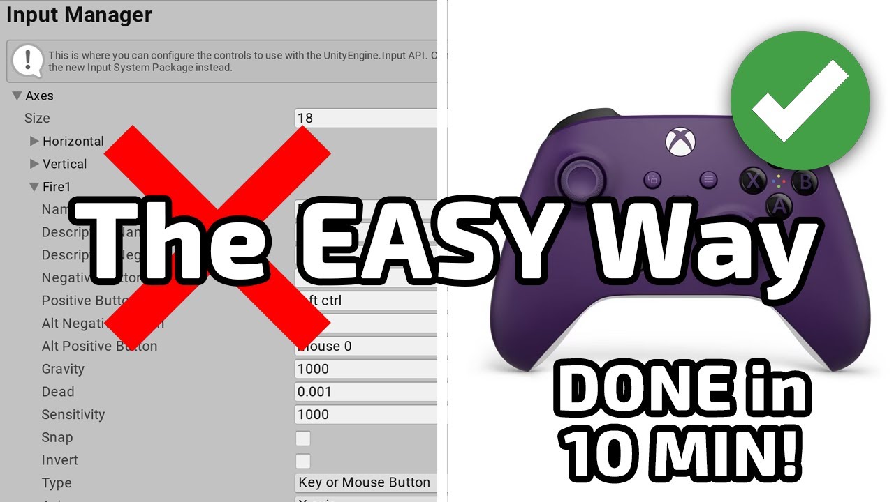 Unity 2025: Master The NEW Input System in 10 Minutes [No Headache!]