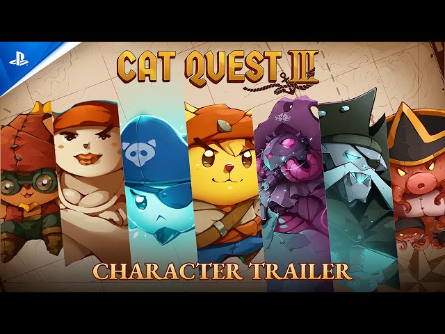 Avast! New Cat Quest III friends and foes revealed, out August 8 ...