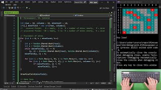 GitHub - PetrVobornik/ytb-minesweeper-cs: Classic Minesweeper game in .NET C# as a console app