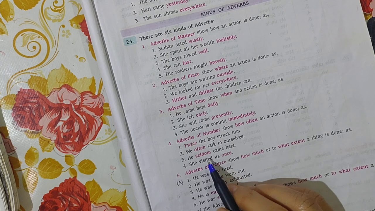Worksheet 29/ adverbs and its kinds