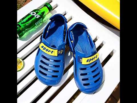 🚴♂️【MEN'S SPORTY WATER-RESISTANT SLIPPERS WITH COMFORTABLE FIT】🚴♂️#shoes #crocs #sandals #sneakers