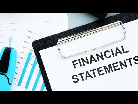 PREPARATION OF FINANCIAL STATEMENTS - INCOME STATEMENT & BALANCE SHEET @seniorhannington