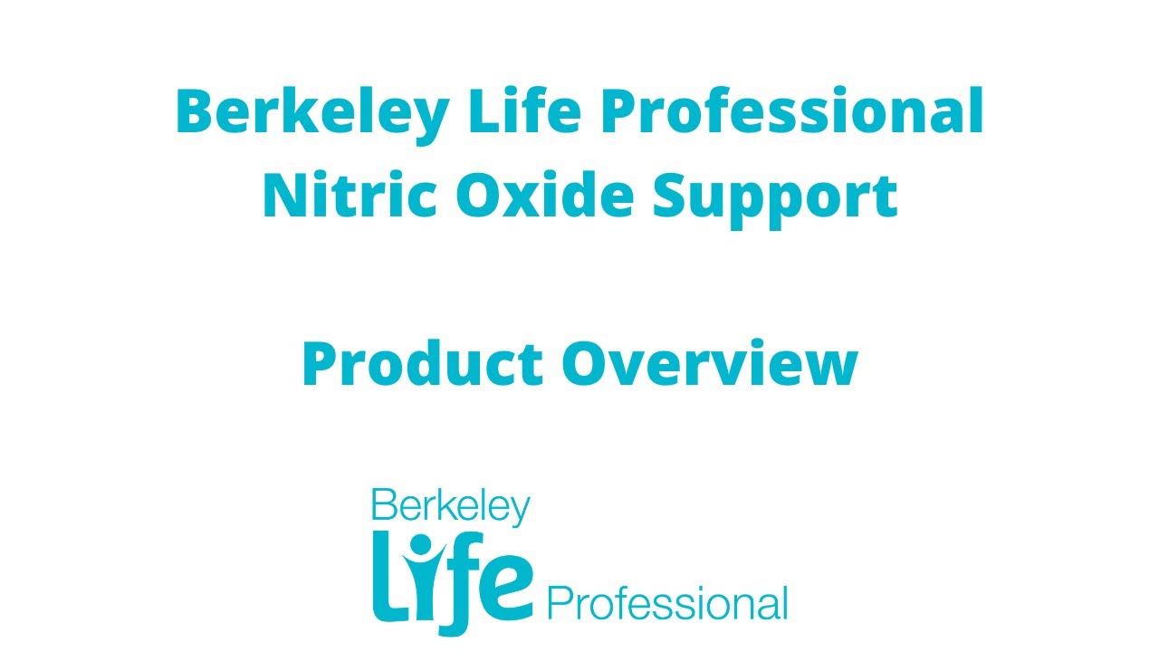 Berkeley Life Professional - Nitric Oxide Support Overview