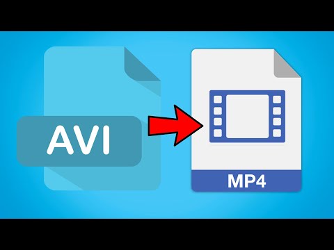 How to Convert AVI File to MP4 Video File! (Easy & Quick)