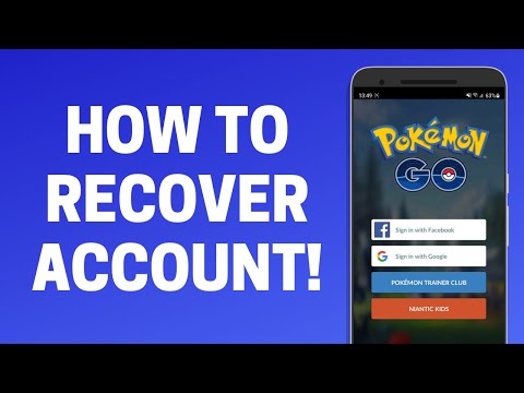 How to Recover Pokemon GO Account Without Email or Username!
