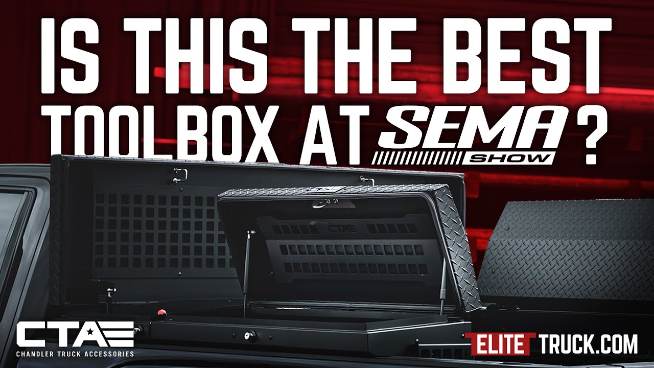 Checking Out CTA's Innovative Toolbox Design at SEMA 2025