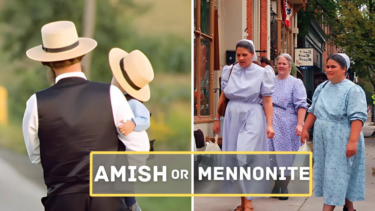 Amish vs Mennonites: What's The Difference? | The Real Differences Explained (Lifestyle & Faith)