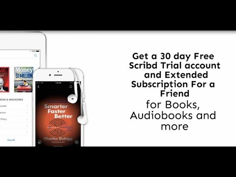 How to get 2 month Scribd Free Trial for a Friend