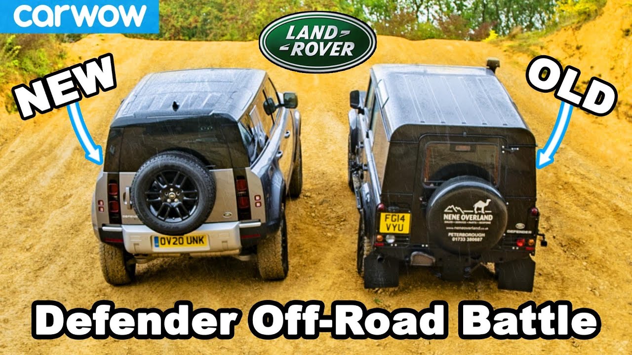 Old vs New Defender Off-Road Challenge Will Settle the Score Once and ...