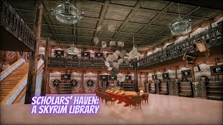 Scholars Haven A Skyrim Library at Skyrim Special Edition Nexus - Mods ...