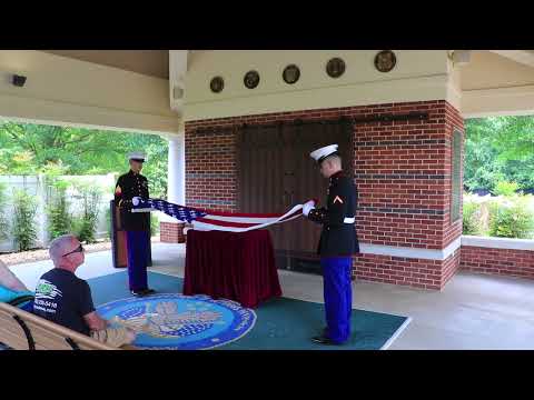 Military Memorial Ceremony for Collin Stafford (Trey) Myers III