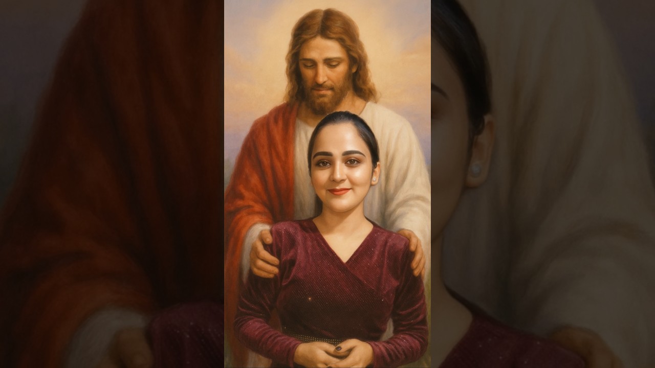 Asked Ai to create a pic of mine with Lord Jesus 🥹♥️ #shorts #shortsfeed #youtubeshorts #chatgpt