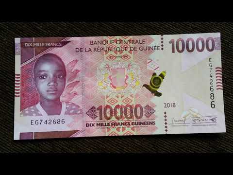 Guinea Banknote - 10000 Francs (2018) UNC