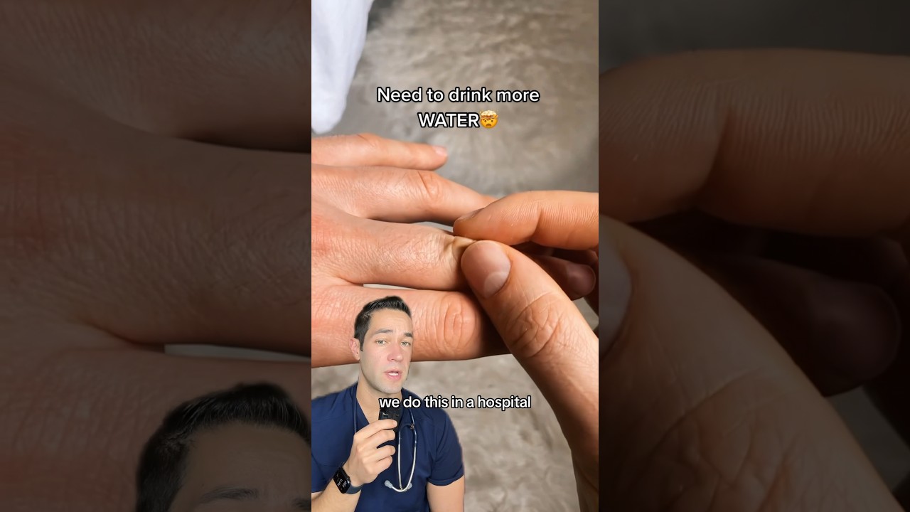 Try this dehydration test!