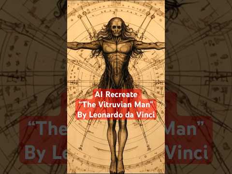 Asking AI to Recreate “The Vitruvian Man” by Leonarado da Vinci