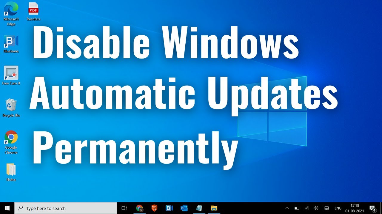 How to Disable Windows Automatic Updates on Windows 10 Permanently (Easy Tutorial)