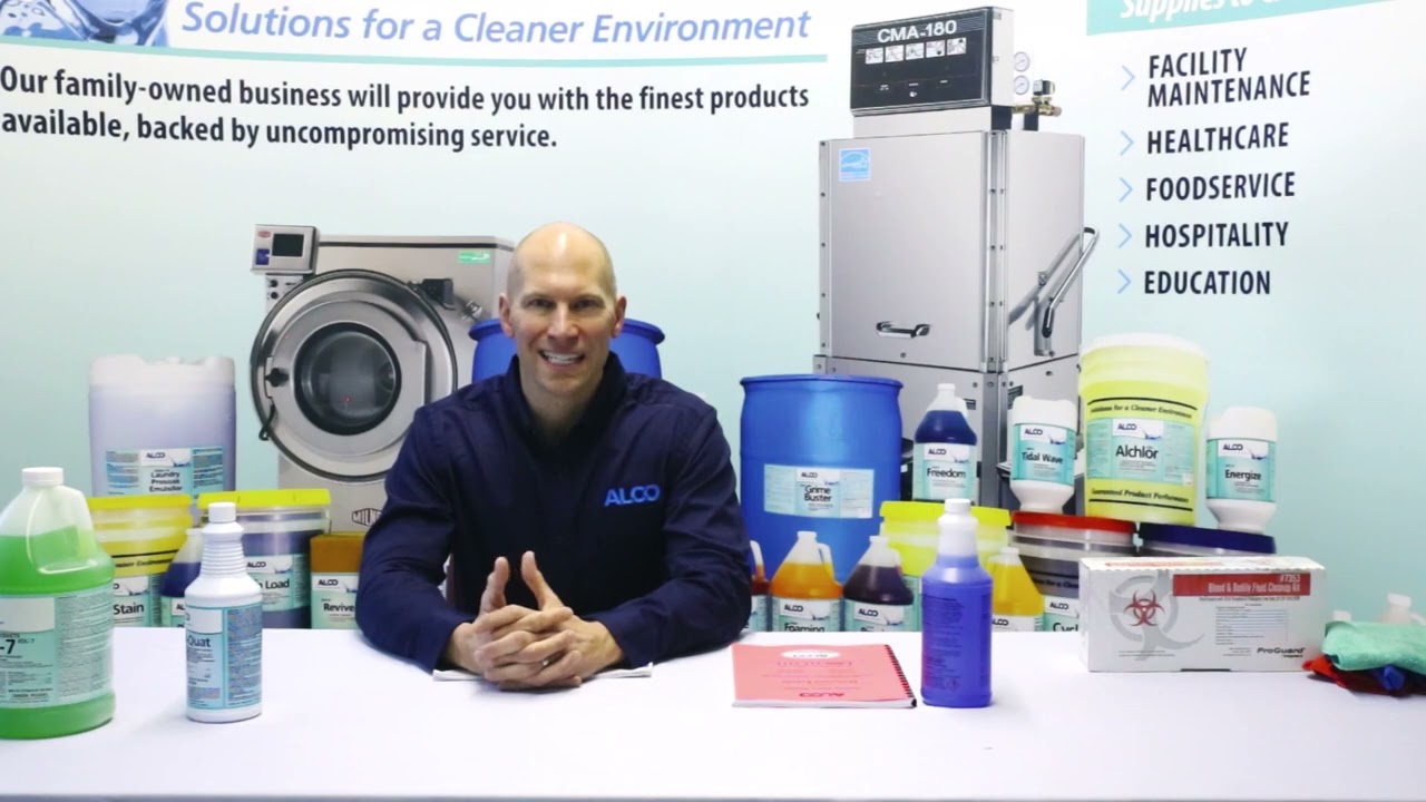 ALCO Training: Standard Supplies for Cleaning Every Room in Your School
