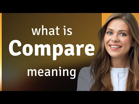 Compare | COMPARE meaning