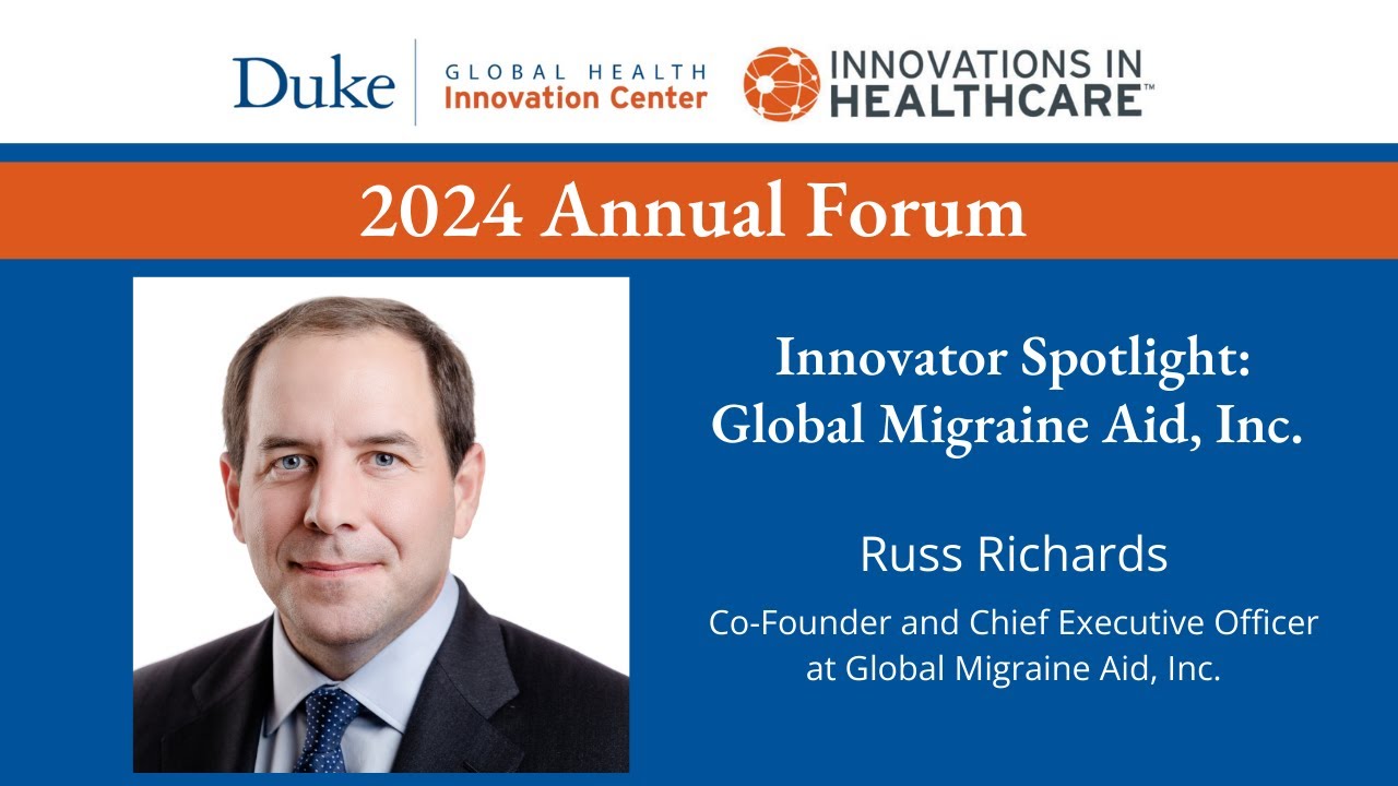 2024 Annual Forum Innovator Spotlight: Global Migraine Aid, Inc.