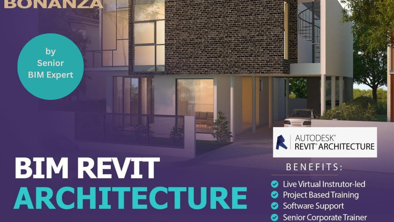 BIM Revit Architecture  lesson series by BIM Expert & Certified Corporate Trainer ISPS Institute UAE