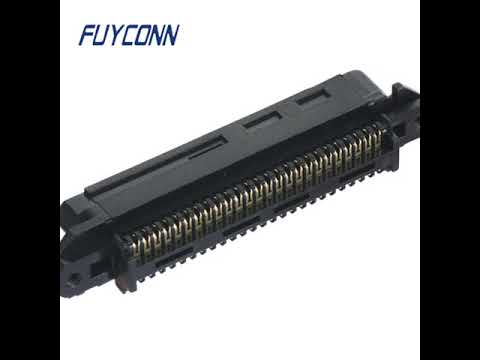 R/A Plastic Hood IDC Male Tyco AMP 229974-1 RJ21 50pin Centronic Cable Connector 64pin