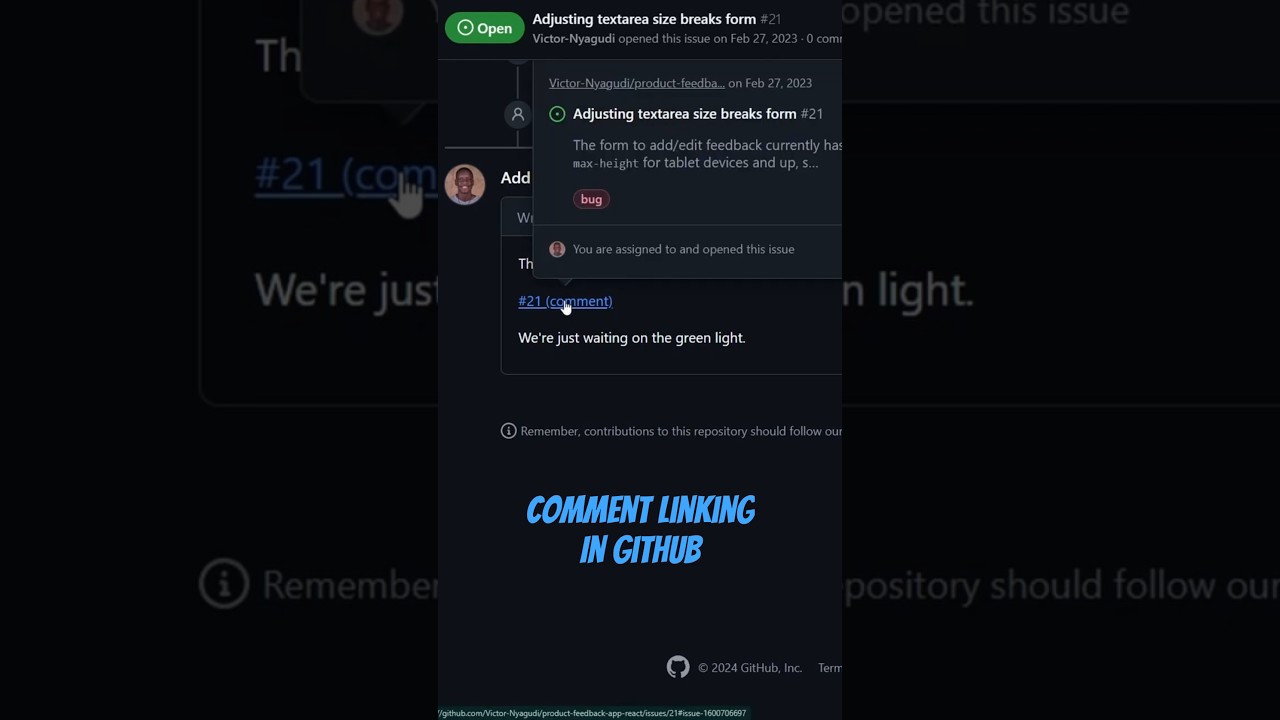 Comment Linking in GitHub Explained