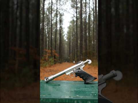 Ruger Mark II Target With Volquartsen Grip And V-Comp